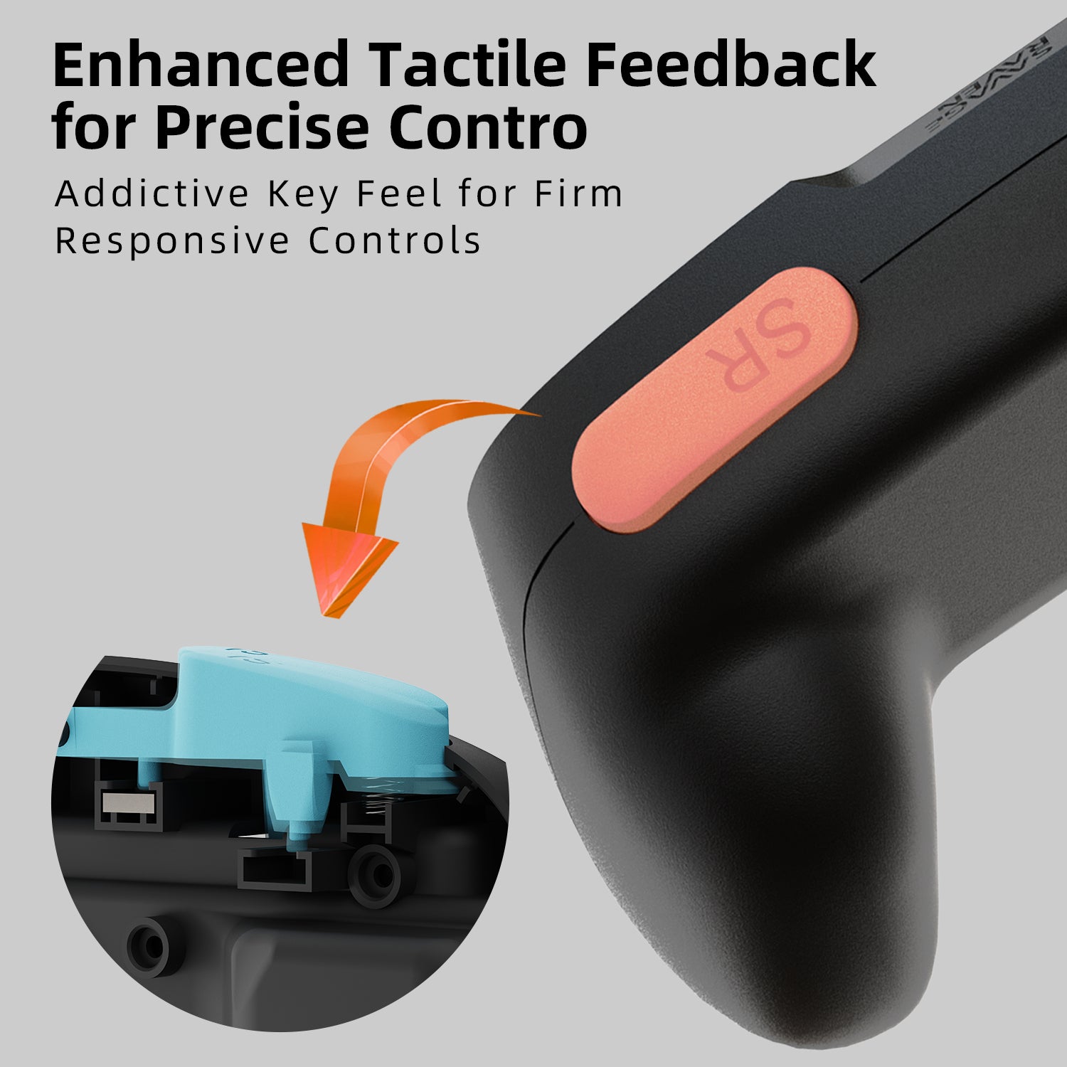 Savage Raven by Skull & Co. MiniGrip: Joy-Con Grip for Nintendo SWITCH